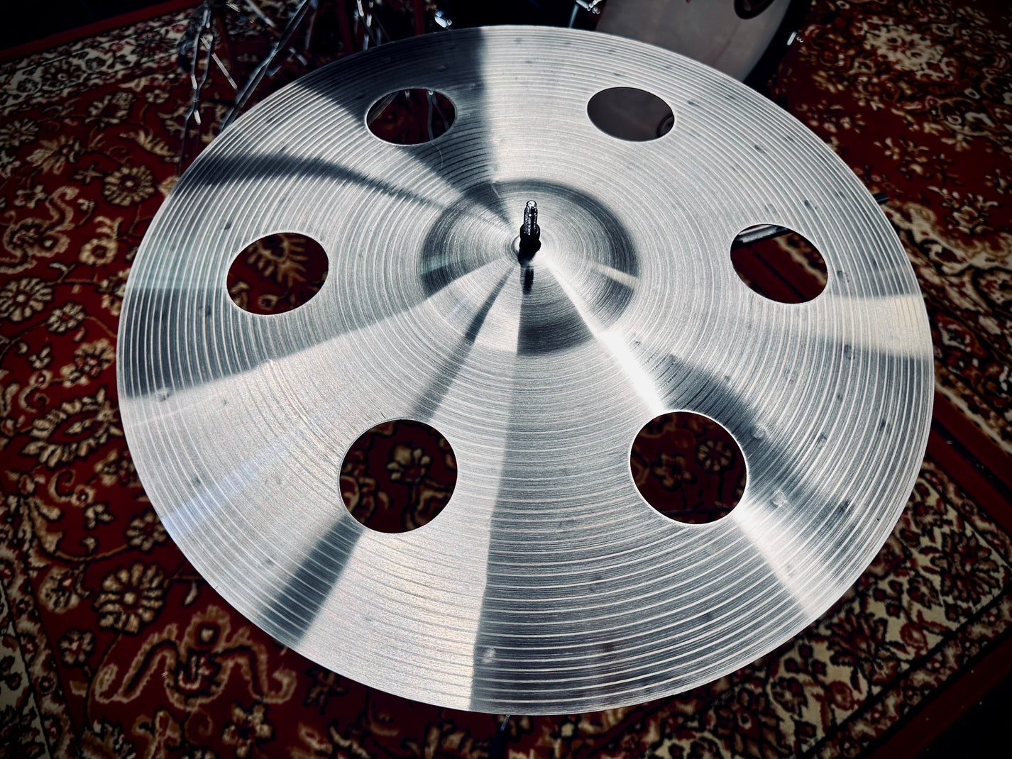Kmicic Classic Satin 20” O-Zone Crash Cymbal – Kmicic Cymbals