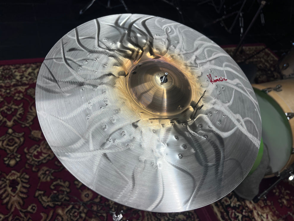Kmicic Vein gold titanium hi-hat 13-15” – Kmicic Cymbals